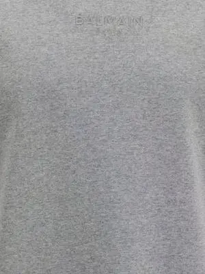 Balmain Embroidered Logo-patch T-shirt