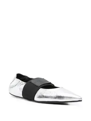Givenchy Crush Logo-patch Ballet Flats