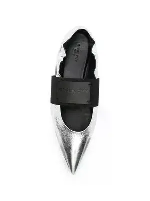 Givenchy Crush Logo-patch Ballet Flats