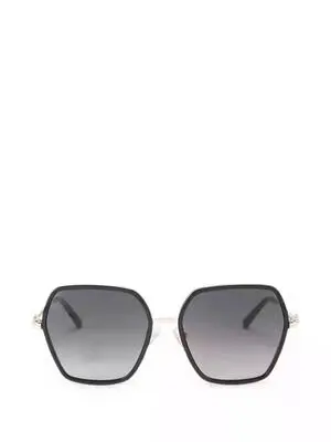 Kurt Geiger Geometric Frame Sunglasses - Black