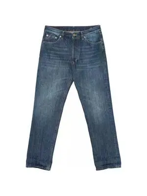 DONDUP Faded Effect Turn-up Jeans