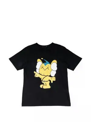 KAWS Original Fake Pip T-shirt - Black