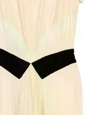 Prada Silk Pleated Midi Dress