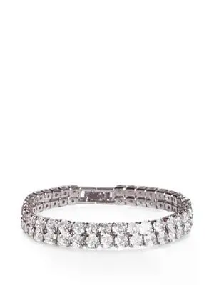HZMER JEWELLERY Sunspill Drops Tennis Bracelet - Silver