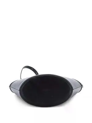 Saint Laurent Celia Leather Mini Bucket Bag - Black