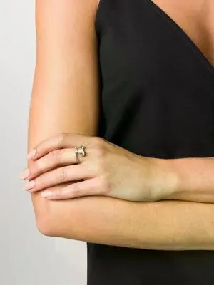 Annelise Michelson Tiny Déchainée Ring In -tone - Silver