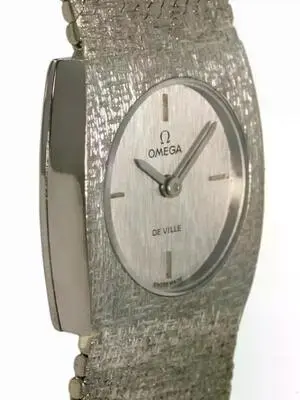 Omega 1971 De Ville 20mm 18kt White Gold Watch
