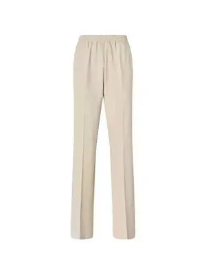 Pinko Elasticated Waist Pressed Crease Trousers