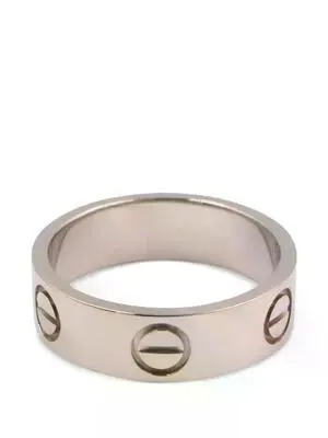 Cartier 18k White Gold Love Ring