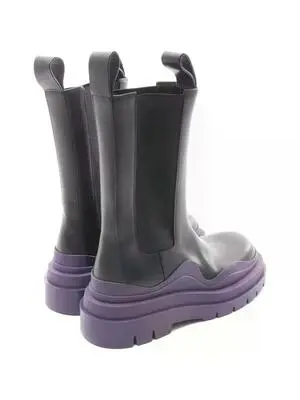 Bottega Veneta Tire Chelsea Boots - Black