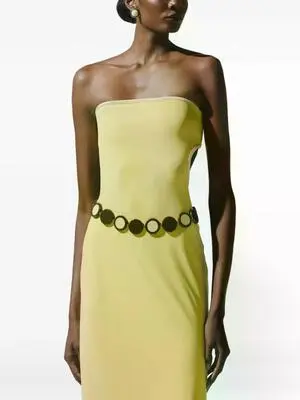 BAOBAB Mambo Strapless Maxi Dress - Yellow