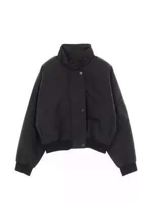 Hermès High Neck Bomber Jacket - Black