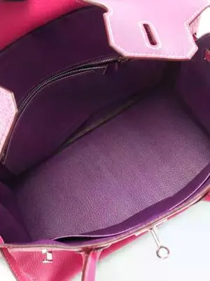 Hermès 2009 Birkin 30 Verso Tote Bag - Pink