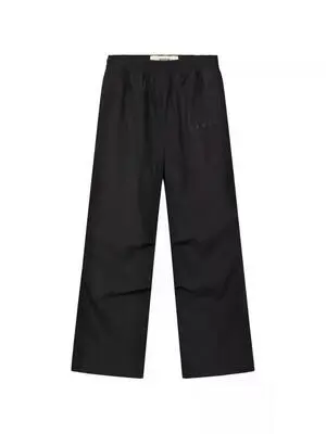 ROUGH. Elasticated-waist Track Pants - Black