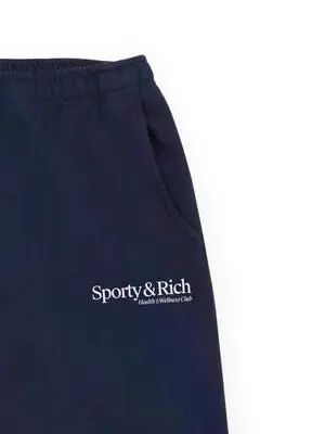 SPORTY & RICH Logo-detail Track Pants