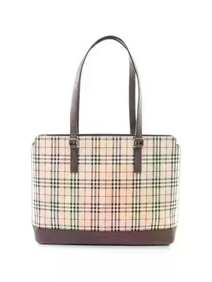 Burberry Nova Check Tote Bag