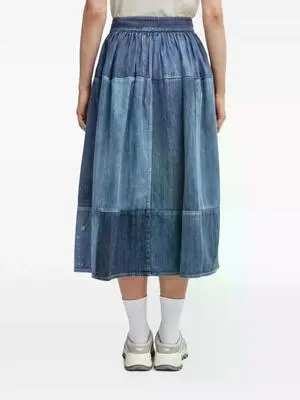 Visvim Patchwork Denim Skirt