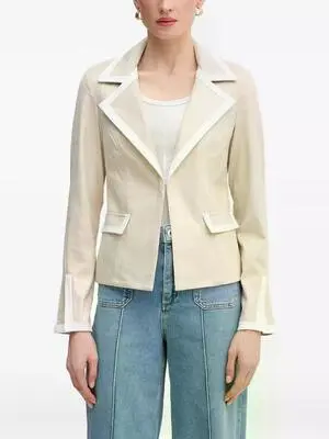 Joseph Ribkoff Contrast Trim Blazer - Neutrals