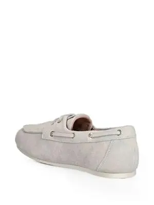 Moschino Suede Boat Shoes