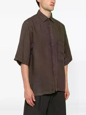 INLINUM Patch-pocket Short-sleeve Shirt