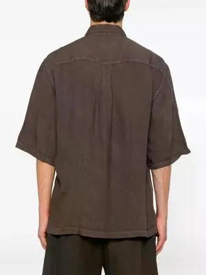 INLINUM Patch-pocket Short-sleeve Shirt