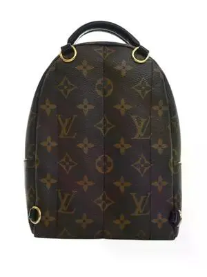 LOUIS VUITTON Monogram Mini Palm Springs Backpack - Brown