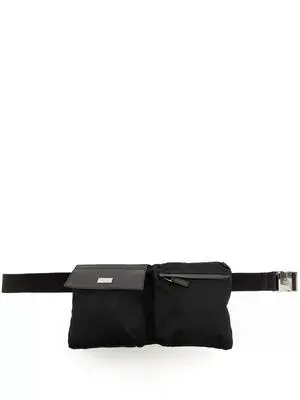 Gucci Nylon Double Pocket Belt Bag