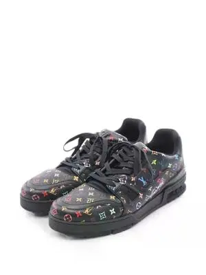 LOUIS VUITTON X Takashi Murakami 2024 Monogram Sneakers - Black