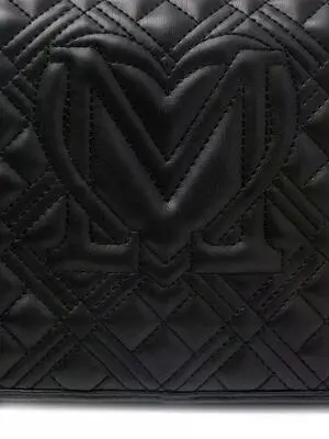 Moschino Quilted Chain Shoulder Bag