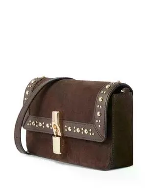 Furla Stud-embellished Leather Crossbody Bag