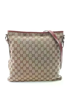 Gucci Gg Canvas Shoulder Bag - Neutrals