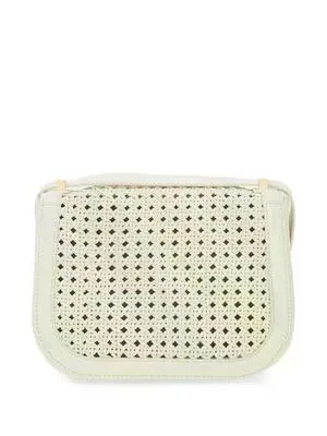 FERRAGAMO Double Gancini North-south Crossbody Bag