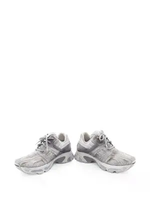 Balenciaga Phantom Mesh Lace-up Sneakers - Grey