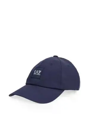 EA7 Logo Patch Baseball Cap - Blue