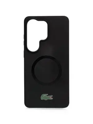 Lacoste Logo-plaque Samsung Galaxy S26 Ultra Case - Black