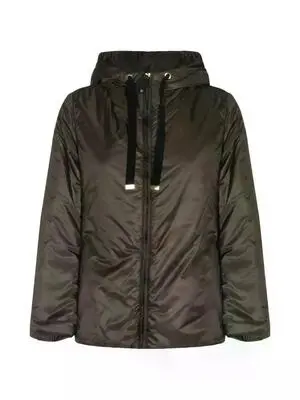 Max Mara Hooded Jacket - Green