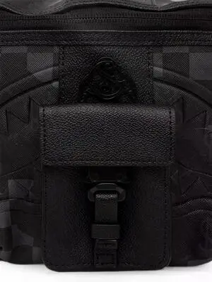 SPRAYGROUND Check Print Shark Mouth Belt Bag