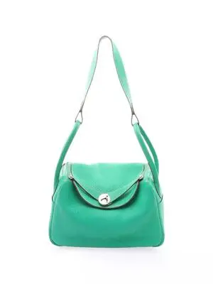 Hermès 2012 Lindy Verso Shoulder Bag - Green