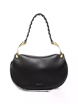 Alexander McQueen Wishbone Shoulder Bag - Black