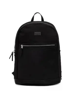 Gant Logo Patch Zip-around Backpack - Black