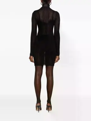 DONDUP Ribbed Knit Mini Dress