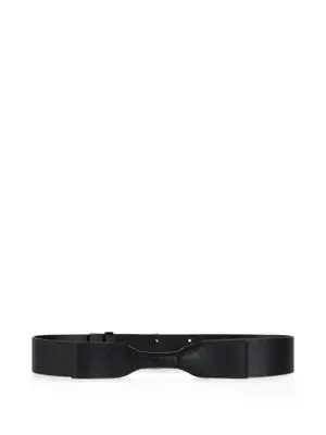 Givenchy Bow Leather Belt - Black