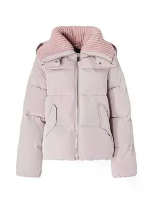 Pinko Ribbed-collar Puffer Coat