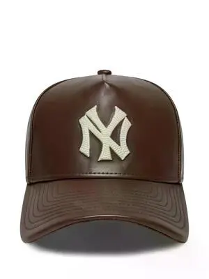 New Era Embroidered Logo Cap - Brown