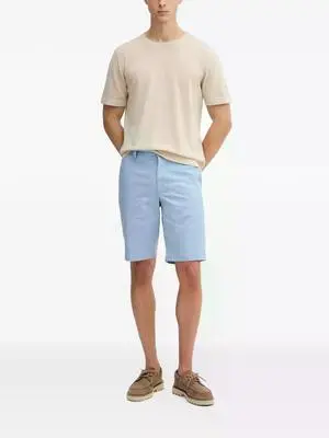 Lacoste Logo Patch Shorts - Blue