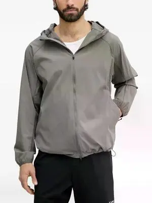 EA7 Logo-patch Hooded Jacket