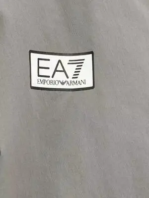 EA7 Logo-patch Hooded Jacket