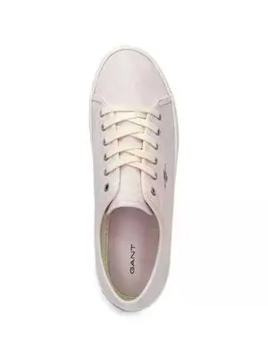 Gant Lace-up Sneakers With Embroidered Logo