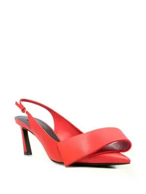 Givenchy Twisted Ribbon Slingback Pumps