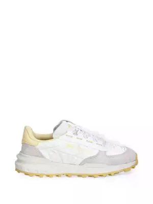 Lacoste Panelled Quilted Sneakers - White